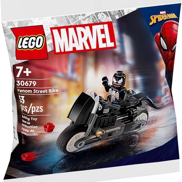 Lego | Toys | Lego 3679 Marvel Venom Street Bike Spiderman | Poshmark